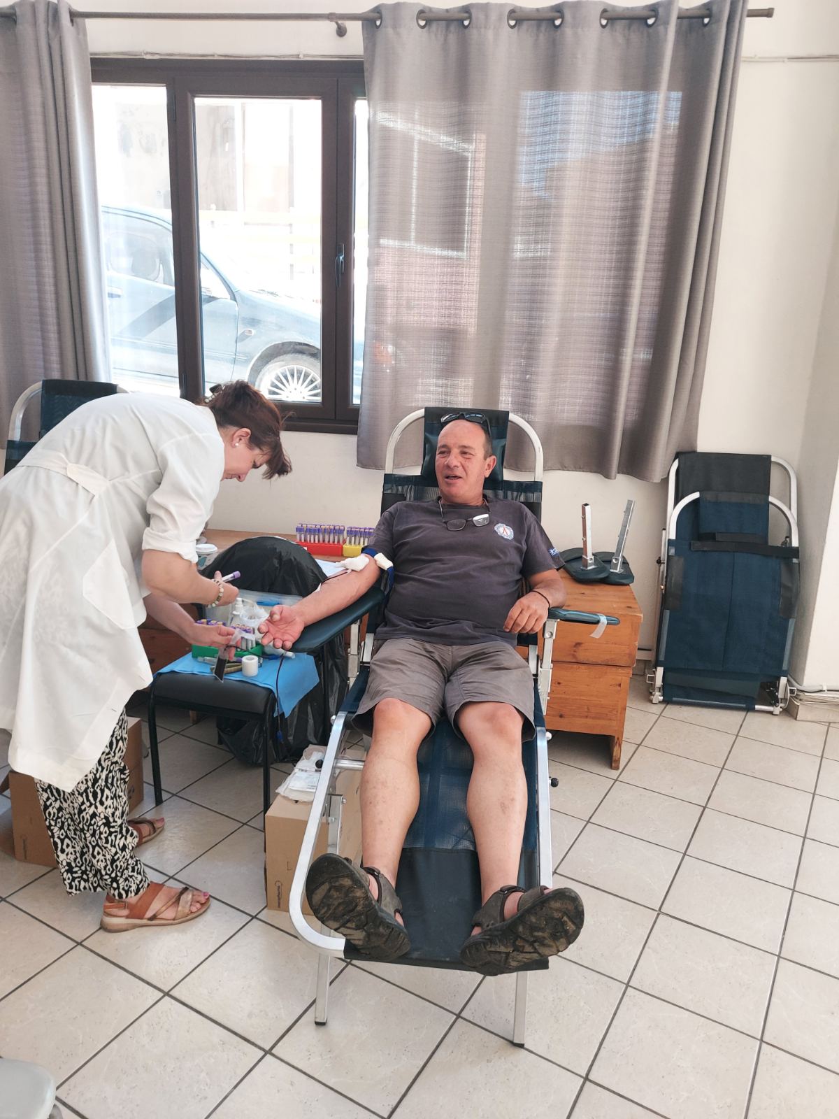 Πραγματοποιήθηκε εθελοντική αιμοδοσία στις 27 Ιουλίου 2023 στην ...