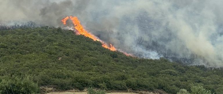 Δελτίο Τύπου - Πυρκαγιά στον Δήμο Μακρακώμης - Δήμος Μακρακώμης